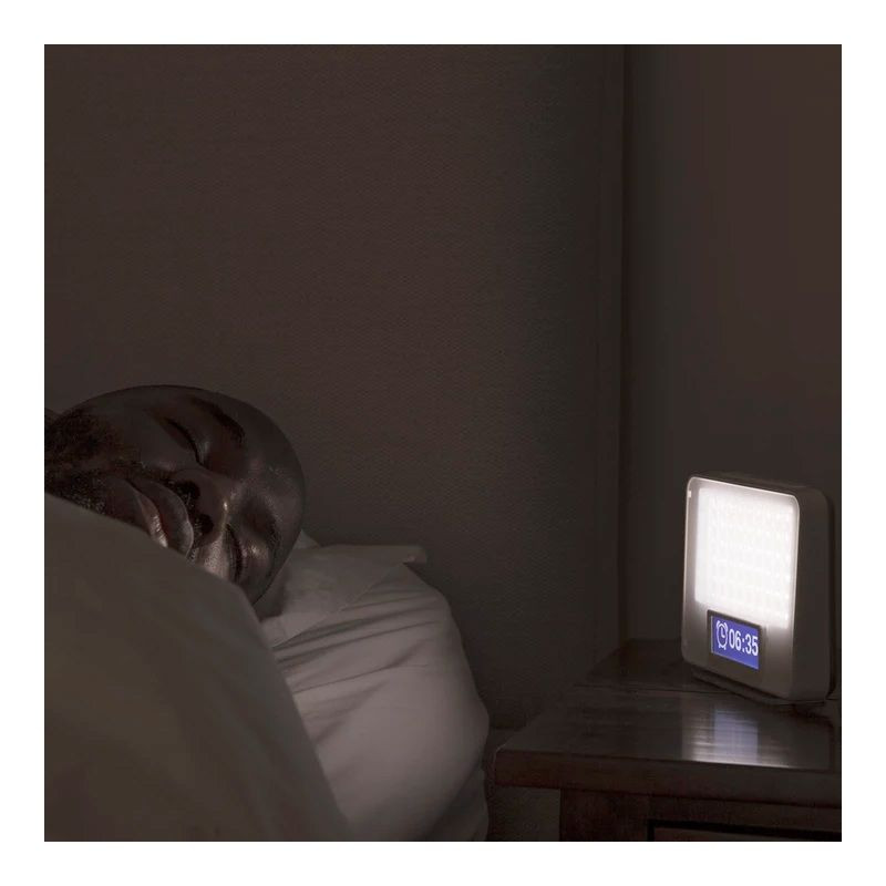 Simulateur d'aube et lampe de luminothérapie - Lumie Zest