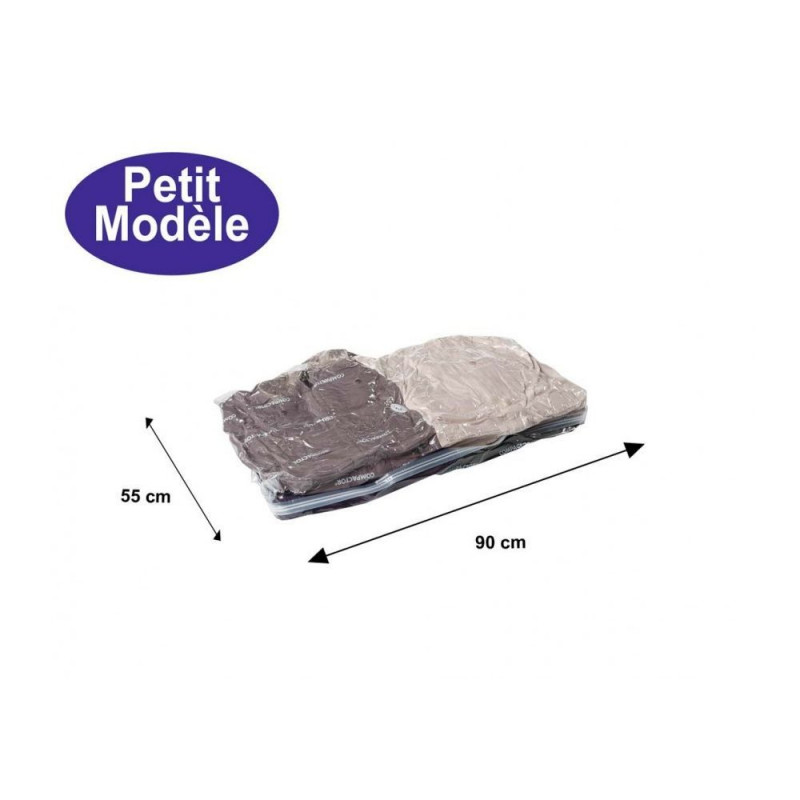 Sachet de compression petit modèle 55x90 cm - Rangement sous vide Compactor